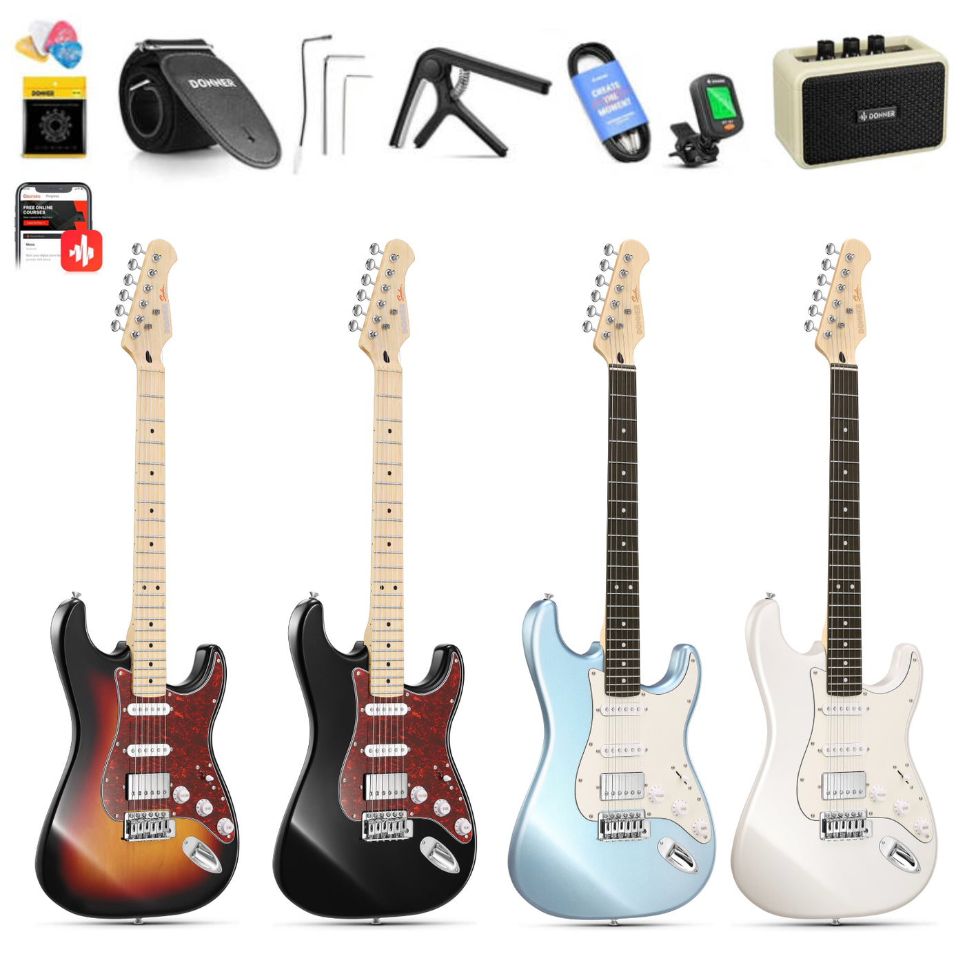 Donner HUSH™ シリーズ徹底比較：I vs. X vs. I PRO vs. X PRO